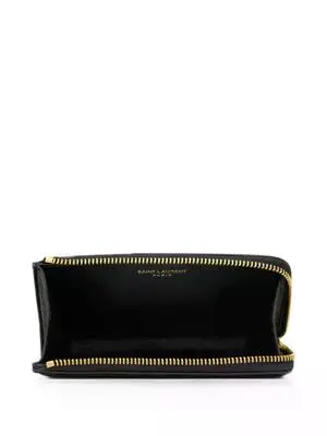 Saint Laurent Jamie Zip Card Case In Lambskin