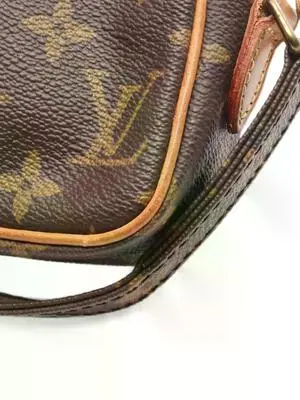 LOUIS VUITTON 1989 Mini Danube Monogram Shoulder Bag