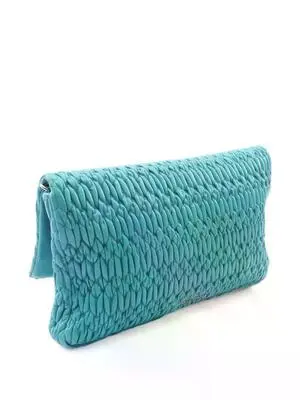Miu Miu 2000s Matelassé Leather Shoulder Bag