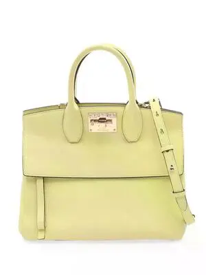 FERRAGAMO 2000s The Studio Tote Bag - Yellow