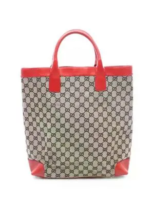 Gucci 2000s Gg Canvas Tote Bag - Neutrals