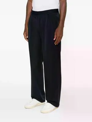 Karl Lagerfeld Pleated Wide-leg Trousers