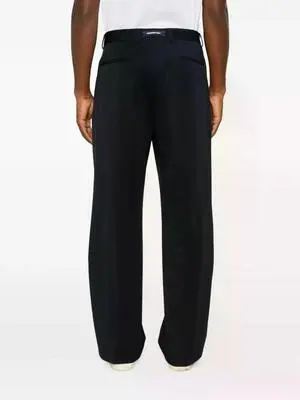 Karl Lagerfeld Pleated Wide-leg Trousers