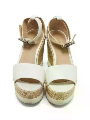 LE SILLA Crystal-embellished Espadrilles