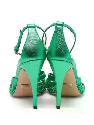 Gucci Ilse Knotted Heeled Sandals