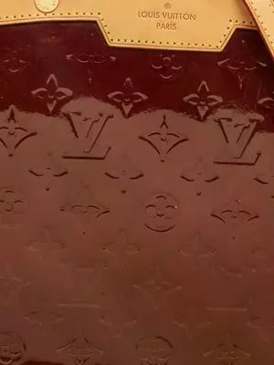 LOUIS VUITTON 2010 Gm Brea Monogram Vernis Tote Bag