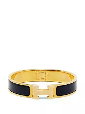 Hermès Clic Clac H Enamel Bracelet
