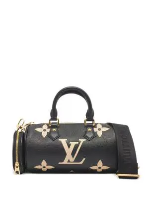 LOUIS VUITTON Papillon Bb Monogram Empreinte Mini Bag - Black