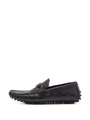 LOUIS VUITTON Hockenheim Leather Loafers