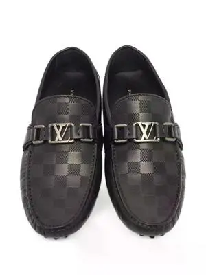 LOUIS VUITTON Hockenheim Leather Loafers