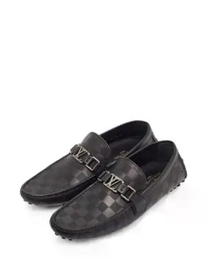 LOUIS VUITTON Hockenheim Leather Loafers