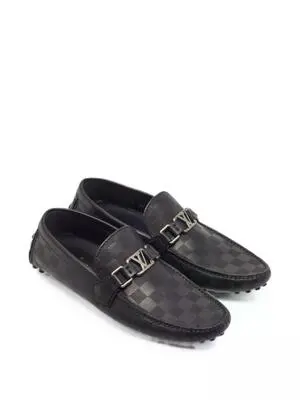LOUIS VUITTON Hockenheim Leather Loafers
