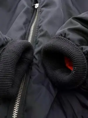 Prada Re-nylon Logo Plate Bomber Jacket