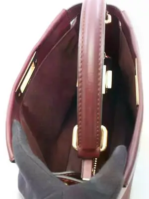 Fendi 2010s Peekaboo Wave Tote Bag