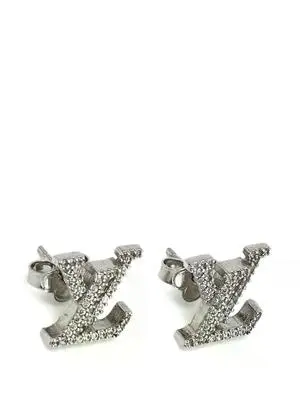LOUIS VUITTON Logo Earrings
