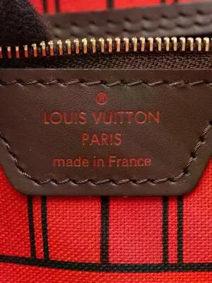 LOUIS VUITTON Damier Ebene Neverfull Pm Tote Bag - Brown
