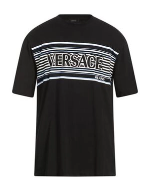Versace T-shirt Size Cotton - Black