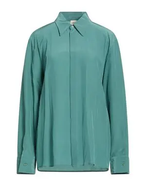 TOD'S Shirt Emerald Size Silk