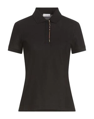 Burberry Polo Shirt Size Cotton - Black