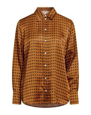 INES DE LA FRESSANGE PARIS Shirt Size Viscose, Silk - Orange