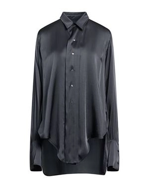 MAISON MARGIELA Shirt Charcoal Size Acetate, Viscose - Grey