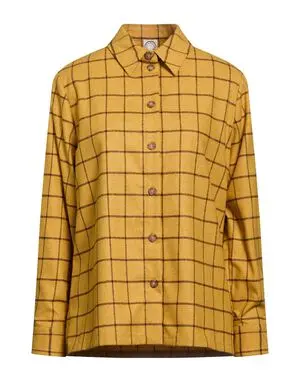 INES DE LA FRESSANGE PARIS Iness De La Fressange Paris Checked Wool Blend Shirt