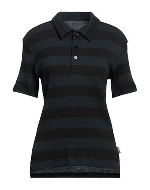 MAISON MARGIELA Polo Shirt Charcoal Size Wool, Polyamide - Grey