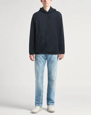 Emporio Armani Sweatshirt Midnight Size Polyester, Modal, Elastane