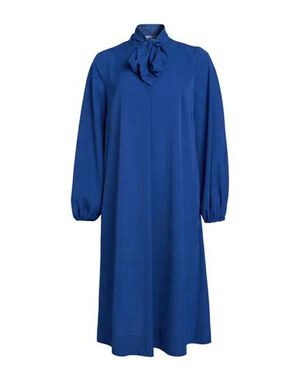 SHIRTAPORTER Midi Dress Size Polyester - Blue