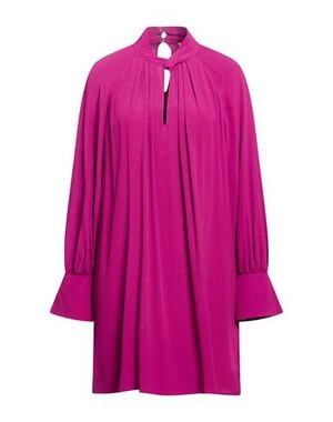 MANILA GRACE Mini Dress Mauve Size Acetate, Silk - Purple