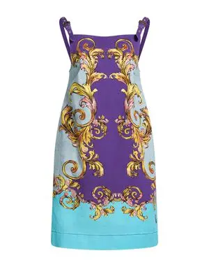 Versace Mini Dress Size Cotton, Elastane