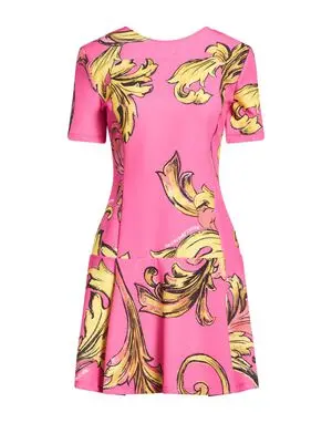 Versace Mini Dress Size Polyester, Elastane
