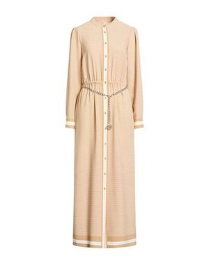 Michael Kors Maxi Dress Size Polyester - Sand