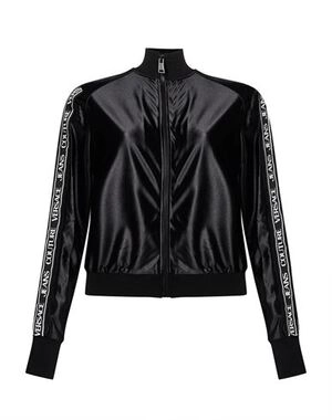 Versace Sweatshirt Size Polyester, Elastane - Black