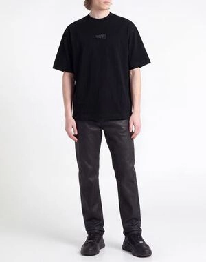 Versace T-shirt Size Viscose, Polyamide, Elastane - Black