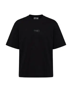 Versace T-shirt Size Viscose, Polyamide, Elastane - Black
