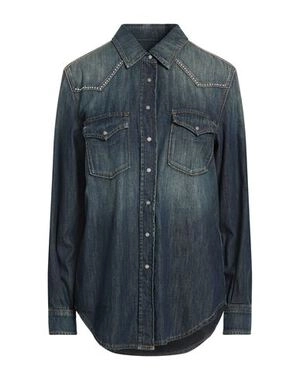 DONDUP Denim Shirt Size Cotton - Blue
