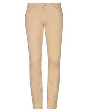 DANIELE ALESSANDRINI Pants Size Cotton, Elastane - Sand