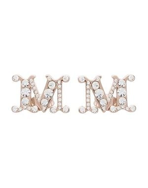 Max Mara Earrings Metal, Glass - Gold