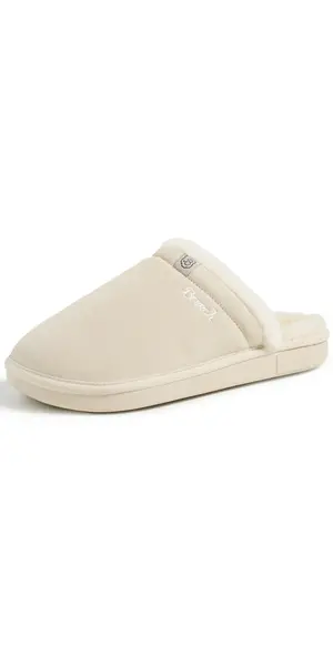 BRUNCH Essential Suede Shearling Slip-on Slipper - Beige
