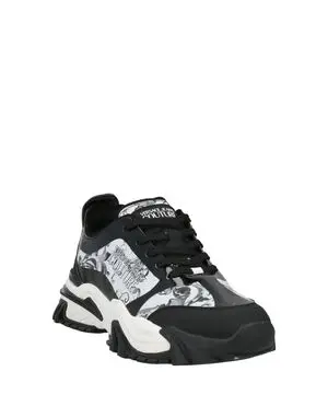 Versace Low Top Sneakers With Floral Print