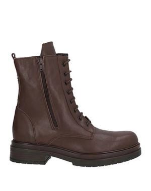 DIVINE FOLLIE Ankle Boots Dark Size Leather - Brown