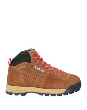 AUTRY Ankle Boots Size Leather, Textile Fibers - Camel