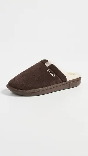 BRUNCH Essential Suede Shearling Slippers