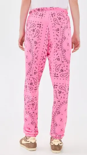 Aviator Nation Bandana Print Sweatpants
