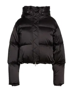 Hogan Puffer Size Polyester, Cotton, Elastane - Black
