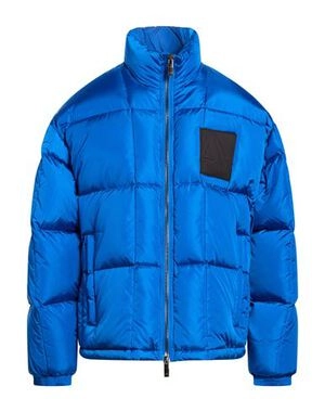 Armani Exchange Quilted Puffer Jacket - Blue