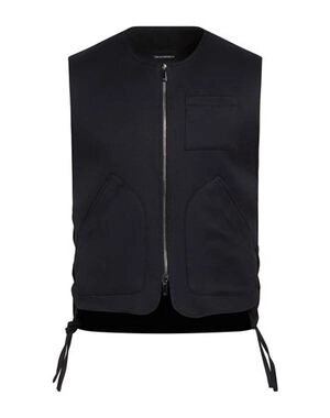 Emporio Armani Vest Size Virgin Wool - Navy
