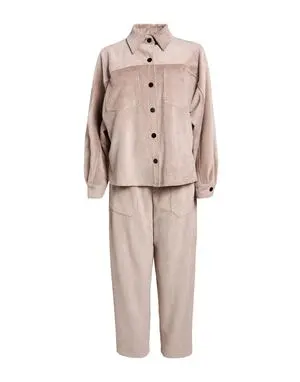 SHIRTAPORTER Suit Taupe Size Polyester, Nylon, Elastane