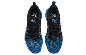 ANTA Light Cavalry 3 Low Top Sneakers - Black/blue/white